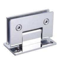 China Modern Stainless Steel 180 Degree 5mm Thickness Glass Shower Door Pivot Hinge with 1 Year Warranty and Easy Installation for sale
