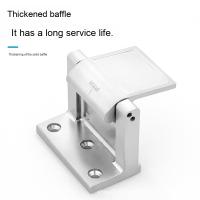 China Modern Living Room Office Furniture Lock Invisible Closing Latch Anti-Theft Anti-Lock Zinc Alloy Buckle Bolt Chain Hasp for sale