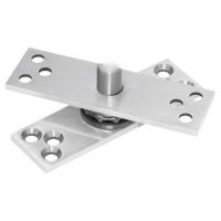 China 360-Degree Superior and Inferior Rotating Heavy-Duty Hidden Wood Furniture Hinge for Invisible Glass/Revolving Doors for sale