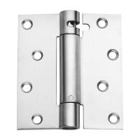 China Modern Design 6inch 5inch Black Automatic Rebound Hinge Thickened Stainless Steel One-Way Two-Way Soft Close Door Closing Hinge for sale