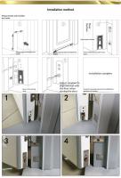 China Hotel Room Door Automatic Lifting Zinc Alloy Aluminium Sealing Strip Purification Clean Bottom Seal Dustproof Soundproofing for sale