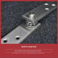 China Xiongfeng PX150mm 360 Degree Pivot Hinge Cabinets Doors Zinc Plated 5mm Thickness Heavy Duty Stainless Steel Adjustable Easy for sale