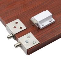 China Modern Stock Stainless Steel CT Corner Code Hidden Hinge Rotating Shaft Loose Leaf Hidden Iron-No Drilling Door Window Hinges for sale