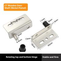 China Modern Stainless Steel Concealed Hinge Cabinet Door Bracket No-Drill Angle Iron Upper/Lower Pivot Loose-Leaf Hidden 2mm 10kg for sale