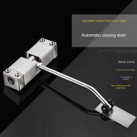 China Simple Modern Stainless Steel Adjustable 20-30kg Automatic Door Closer Spring School Kitchen Hotel Living Room Hospital Outdoor for sale