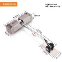 China Simple Modern Stainless Steel Adjustable 20-30kg Automatic Door Closer Spring School Kitchen Hotel Living Room Hospital Outdoor for sale