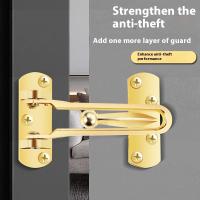 China Zinc Alloy XF Brand Anti-Theft Furniture Locks 180 Rotation 30mm Thickness Modern Design Factory Direct Bedroom Hotel Apartments for sale