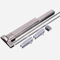 China Modern Durable Double-Opening Fire Escape Door Lock Screw Installation Aluminum Alloy Push Rod Downward Pressure One-Way Fire for sale