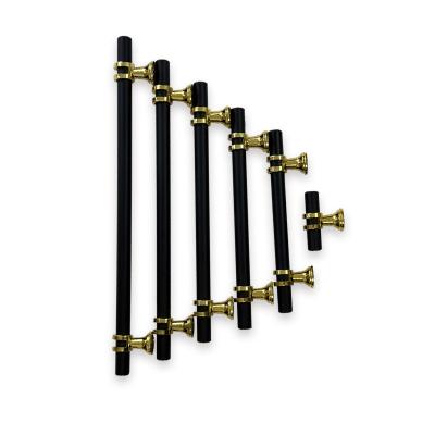 China Modern Design Long Handle Zinc Alloy Durable Drawer Knob for Kitchen Bedroom Sliding Door Wardrobe Cabinet Dresser Outdoor-Usage for sale