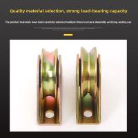 China Xiongfeng XF-VU40 Color Steel V-Shaped Rail Wheel Sliding Door Thickened Support Strong Load Bearing Screw Installation Flexible for sale