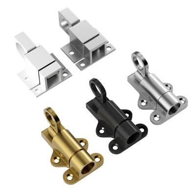 China Stainless Steel Modern Auto-Self Closing Safety Door Lock Buckle Latch Window Shutter Pull Ring Spring Furniture Bolts Outdoor for sale