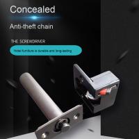 China Modern Zinc Alloy Hotel Security Door Chain Concealed Anti-Theft Buckle Screw Installation 1-Year Door Window Accessories for sale