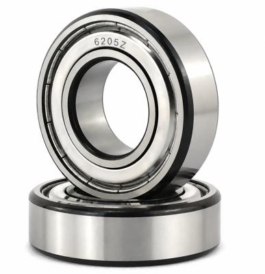 China 6205ZZ Deep Groove Ball Bearing, High Speed Low Noise Double Shielded Bearings, Long Service Life Anti-Rust Ball Bearings for Machinery Equipment for sale