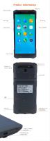 China Accurate 2GB Ram Android 8.1 PDA Handheld Terminal for Scanning Barcodes and QR Codes for sale