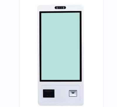 China Win/Andr 32'' Touch Screen Kiosk with 80mm Built-In Printer and Two Demension Scanner for sale