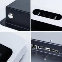 China Win/Andr 32'' Touch Screen Kiosk with 80mm Built-In Printer and Two Demension Scanner for sale
