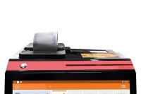 China Capacitive Touch Screen Dual Display POS System with Built-in 80mm Printer 14.1 Inch for sale