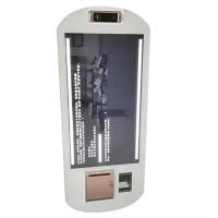 China Max White Metal Wall Fast Food Payment Kiosk with Qr-code Scanner and Thermal Printer for sale