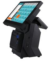 China 14.1 Inch POS Cash Register Machine 2GB RAM 8GB Storage RK3288 Quad Core for Supermarket Milk Tea Catering for sale