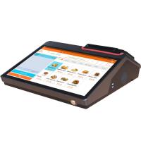 China 12.5 Inch Full HD 1080P POS System with 58mm Thermal Printer and 5 Inch Customer Display for sale
