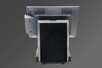 China 15 inch POS machine with Linux and Winsystems 5 wire resistive touch screen 2G DDR3 32G SSD for sale