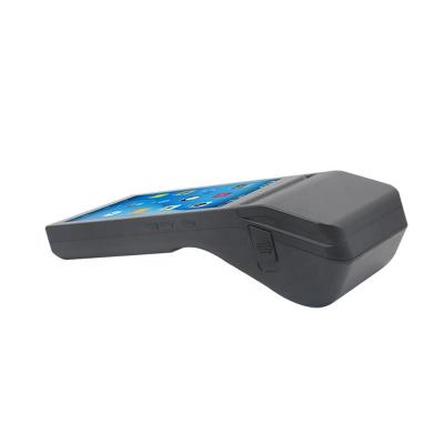 China 7 Inch Handheld Android POS Terminal 8GB EMMC Capacitive Touch Screen with 80mm Printer for sale