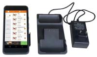 China Good Partner 5.5 Inch Handheld Smart Android Terminal Thermal Printer for Take Out Order for sale