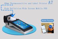 China 5MP CCD Camera Handheld Android POS Terminal with 80mm Printer and NFC for sale