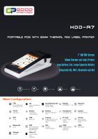 China 5MP CCD Camera Handheld Android POS Terminal with 80mm Printer and NFC for sale
