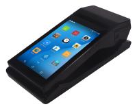 China 7.4V Battery Powered Android Handheld POS Machine with Touch Screen 32cm for sale