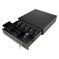 China Economical 350mm Cash Drawer with Lockable Coin Box and Steel Wire Clip for sale