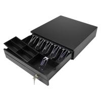 China 400mm Width Cash Drawer for Retail Supermarket 4 Bill 3 Coin Tray RJ11 for sale