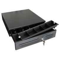 China CD-405 Steel Cash Drawer with 4 Bill 3 Coin Boxes RJ11 POS Terminal for Retail Checkout for sale