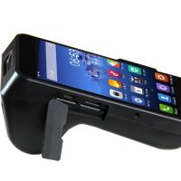 China Portable Handheld POS System with Dual Sim Cards and MTK 6580 Quad-Core Cortex A7 CPU for sale