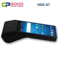 China Portable Android POS Kiosk HDD-A7 2MP CCD Camera 3G Touch Screen Retail System for sale