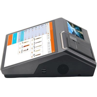China Restaurant POS System with 5 inch HD 720p Customer Display and 58mm Thermal Printer for sale