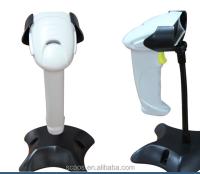 China Handheld Wireless Barcode Scanner SC-R7-2 500scans/sec 1D 2D QR Code Reader with Bracket for sale