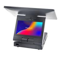 China All-in-One Dual Screen Android Foldable POS System for Restaurant and Retail Billing for sale
