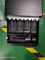 China Metal ABS Plastic Cash Drawer CD400 with 5 Bill Slots and 4 Coin Slots RJ11 for sale