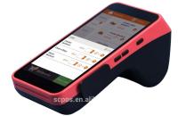 China Handheld POS Machine A5 5.5 Inch Touch Screen 3000mAh Battery 7.4V Dual Battery for sale