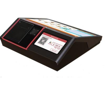 China Black POS Machine with 2GB RAM 32GB ROM Built-in 80mm Printer for Supermarket Cash Collection for sale