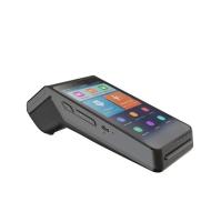 China Handheld Mini POS Terminal Android 10 Dual SIM EMV PCI 5.5 Inch 58mm Printer for sale
