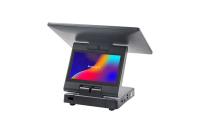 China Compact HDD-880 Adjustable Payment Kiosk 12.5 inch Touch Screen POS System for Retail for sale