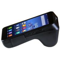 China Quick Print Handheld POS System with HD720P 5.5inch Display 7.4V Battery and NFC Card Reader for sale