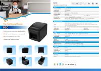 China Fast Food Direct Thermal Receipt Printer with Printing Speed and Automatic Cutter for sale