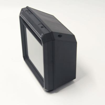 China USB Desktop Omnidirectional Barcode QR Code Scanner ABS Plastic 23cm 17cm 10cm for Retail Shop for sale