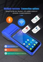 China 4G 5MP Camera Android POS Terminal with 58mm Printer NFC Support 1GB RAM for sale
