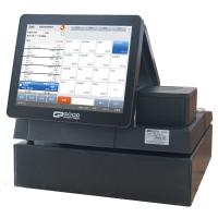 China All in One POS System Machine 12 Inch Touch Screen with 58mm Thermal Printer 2GB RAM for sale