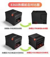 China Commercial Retail Warehouse Back Kitchen USB LAN BT Thermal Receipt Printer HDD-8360 for sale
