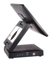 China Capacitive Touch Screen POS for Restaurant and Hotel Dual Screens Android 7.1 MSR Card Optional for sale